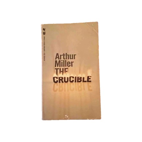The Crucible Arthur Miller Vintage 1968 Salem Witch Trials Paperback ...