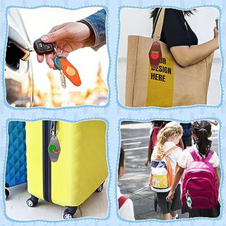 60Pcs Sublimation Keychain Blanks, Blank Hotel Keychains Bulks ...