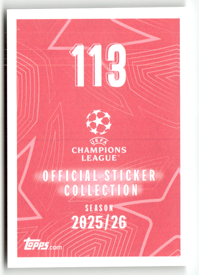 Topps Champions League Sticker 2025-26 No. 113 Koke Captain | eBay UK