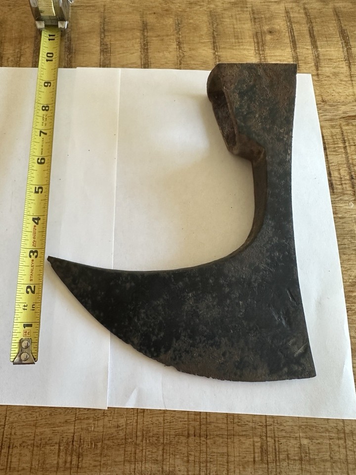 Vintage Medieval Battle Ax woodsman / Viking Axe head | eBay