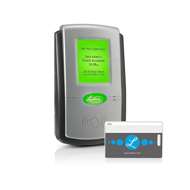 Lathem Pc700 Touch Screen Time Clock System for sale online | eBay