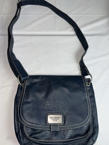 Relic Navy Blue Shoulder Bag Handbag Faux Leather Tote Purse Multi ...