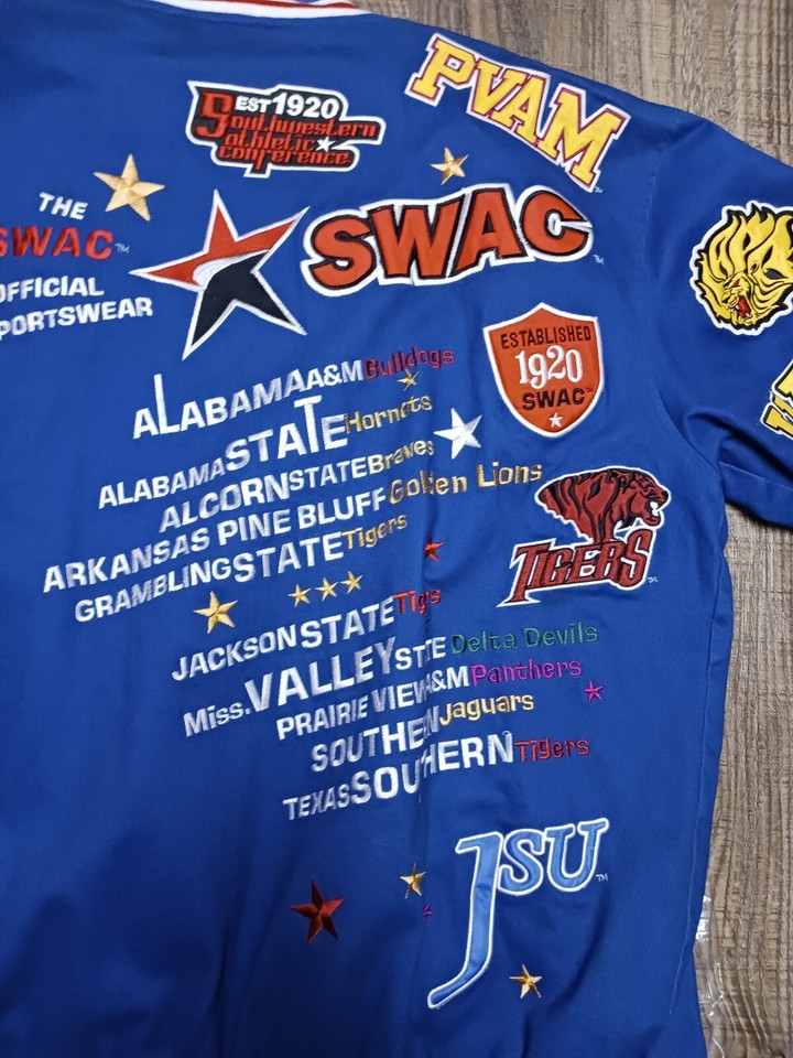 VINTAGE BIG BOY GEAR SOUTHWESTERN ATHLETIC CONFERENCE SWAC HBCU JACKET ...