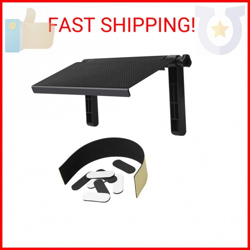 AHIER 13 Inch Cable Box Shelf for Wall Mounted TV, TV Top Shelf Mount ...