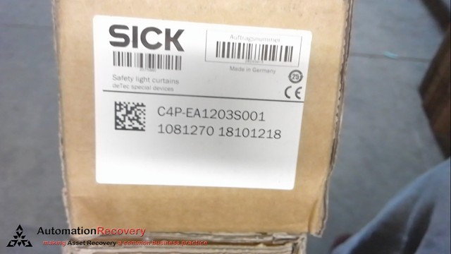 SICK C4p-ea1203s001 Safety Light Curtain Detec4 Receiver - 1081270 N ...