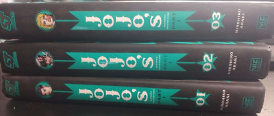 Jojos Bizarre Adventure Part 1: Phantom Blood Vol 1-3 Books Collection ...