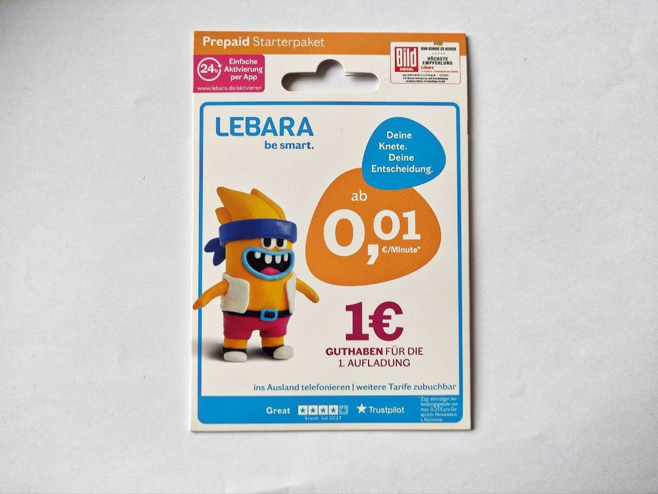 German sim card, Prepaid, Germany mobile number, Lebara sim karte | eBay