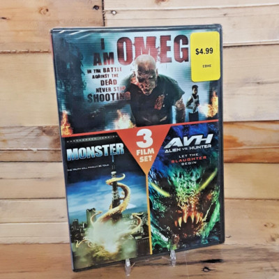 I Am Omega Monster Alien vs. Hunter DVD New / Sealed 3 Film Set Movies ...