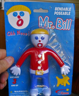 NEW CLASSIC 2007 " MR. BILL " 5.5" BENDIE FIGURE IN PACKAGE BY NJC | eBay