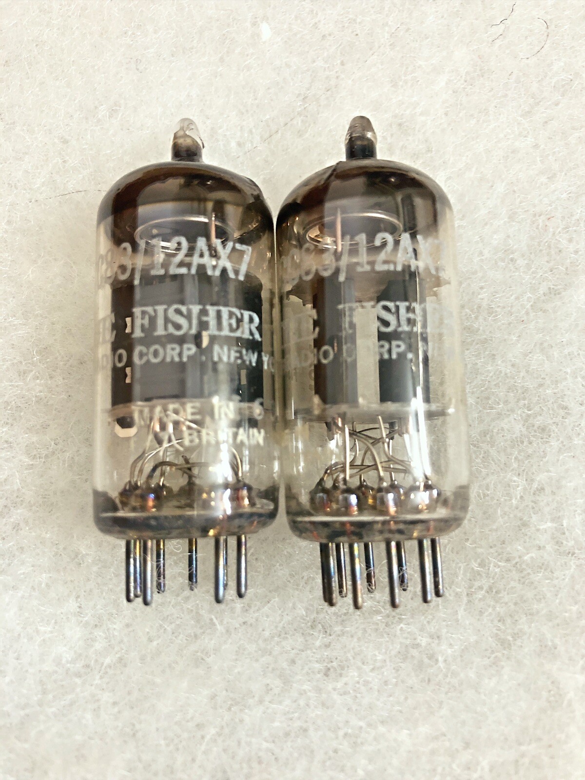 Mullard 12AX7 ECC83 Short Plates O Getter NOS NIB Matched Pair | eBay
