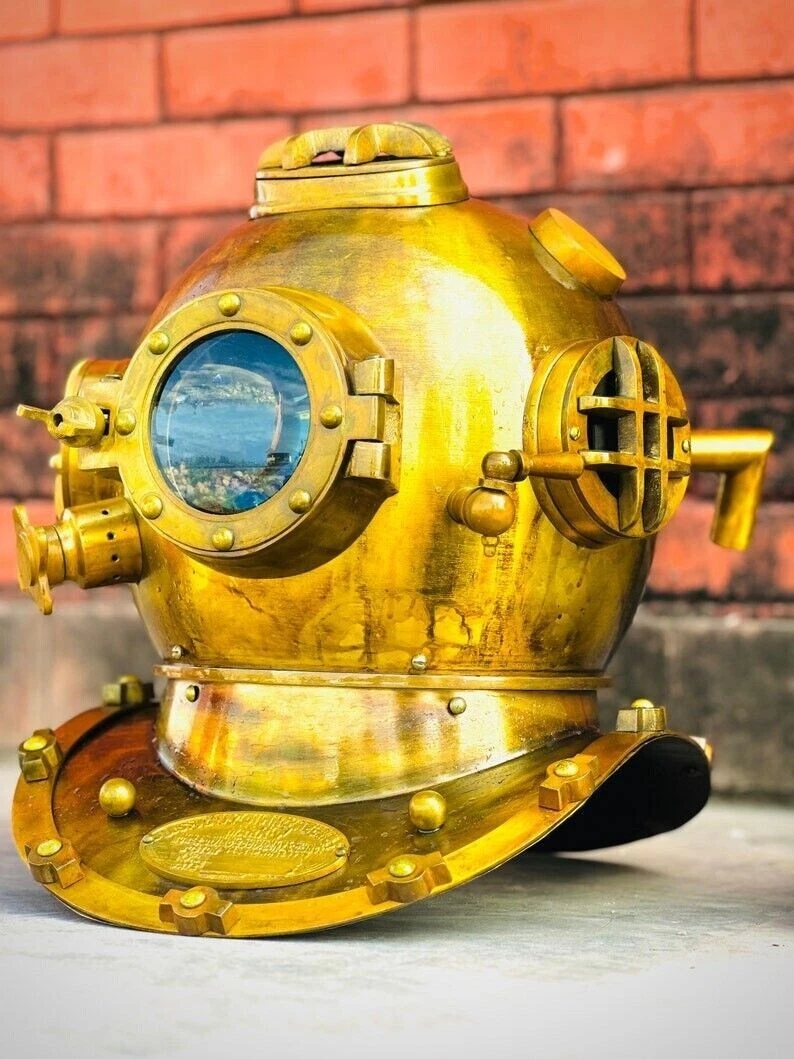 Old Scuba Diver Helmet