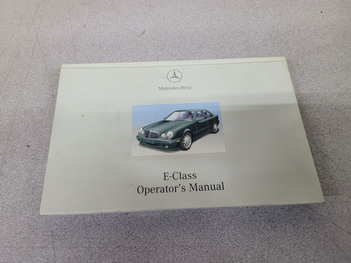 OEM 2002 MERCEDES BENZ E-CLASS OWNERS MANUAL BOOK SET W/ CASE E430 E320 ...