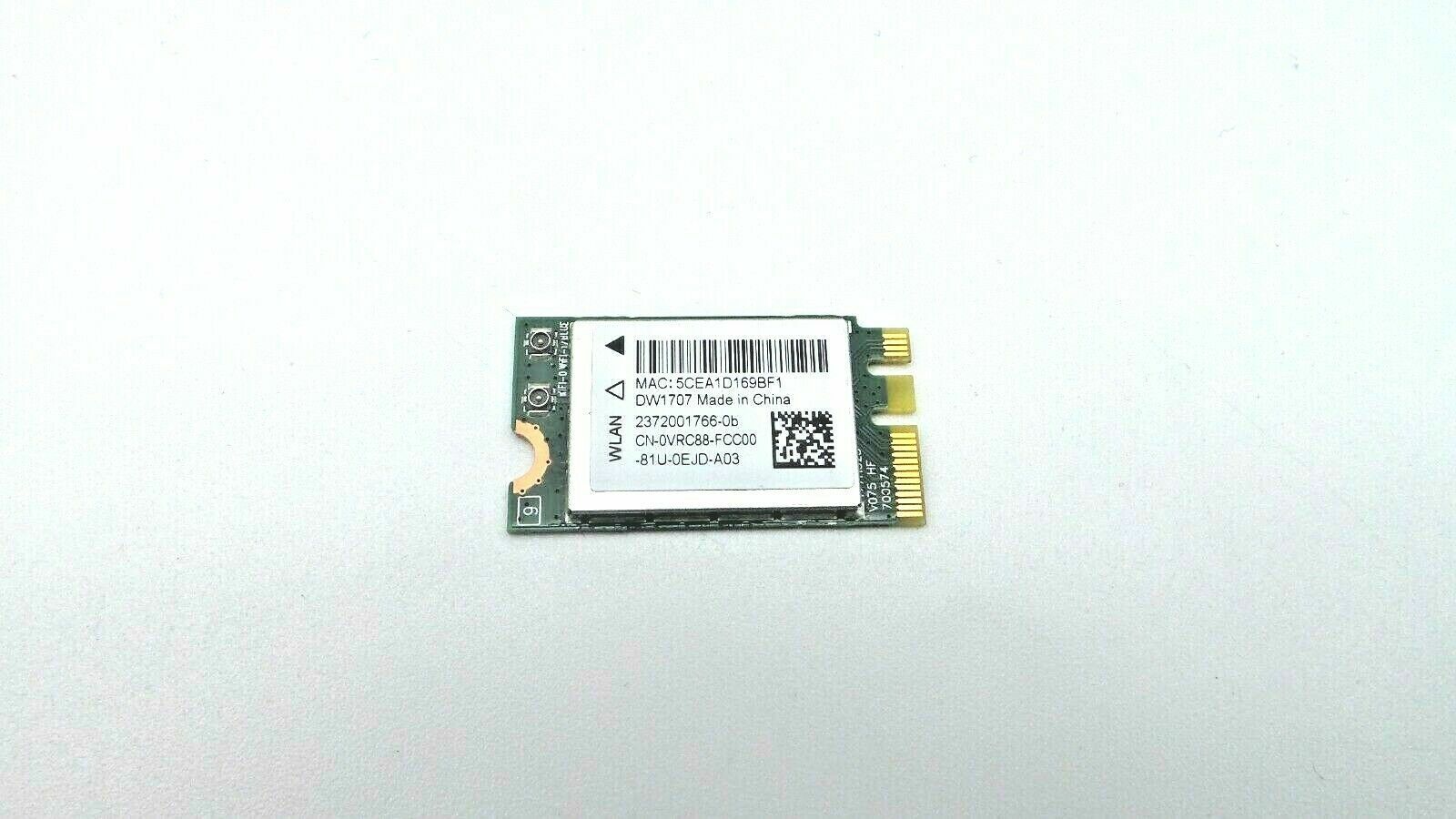 Dell DW1707 VRC88 Qualcomm Atheros QCNFA335 Wireless bluetooth WIFI ...