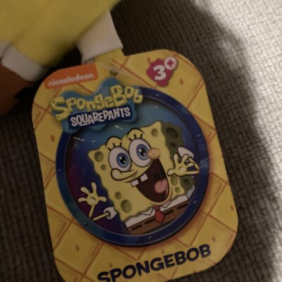 Rigged Fishing Tackle SpongeBob SquarePants 7-Inch Bean Plush - Soft ...