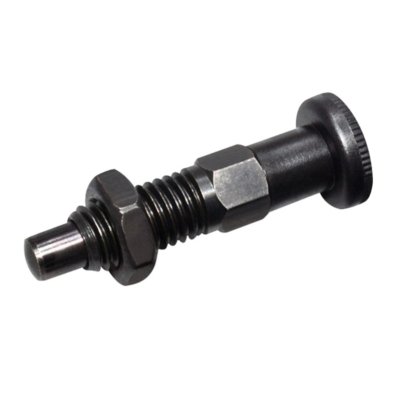 Carbon Steel Fine Thread Knob Plunger Rest Position Indexing Plunger ...