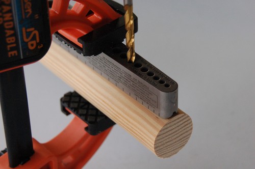 Drill guide - Helps drill gun parts, barrels, pistols, sites, gun sling ...