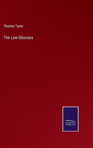 Thomas Tayler The Law Glossary (Hardback) (UK IMPORT) | eBay