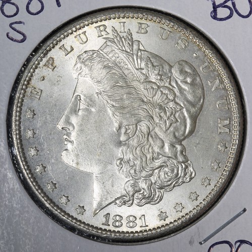1881-S Morgan Silver Dollar BU *UNCIRCULATED* MS E329 ZHN | eBay