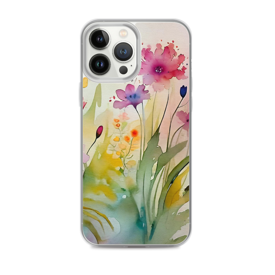 Vibrant Watercolor Floral iPhone Case | Printed Wildflower Design | eBay