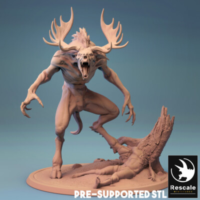 Wendigo by Rescale Miniatures | D&D | DnD | Print on Demand | eBay ...