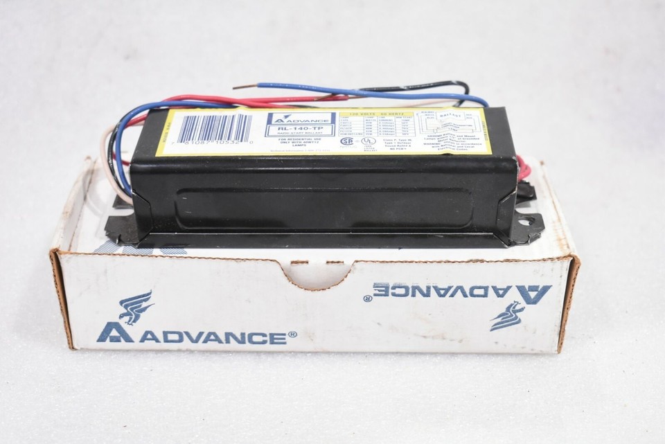 PHILIPS ADVANCE RL-140-TP BALLAST, RAPID START, 120V, 60HZ, 40W | eBay