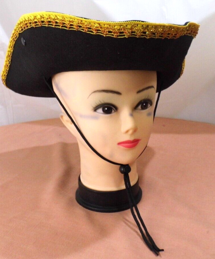Funny Party Hat Colonial Style Tricorn Hat - Revoluti… - Gem