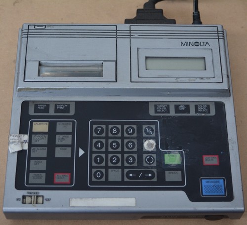 MINOLTA Chroma Meter CR 200 Colour analyser Spectrophotometer ...