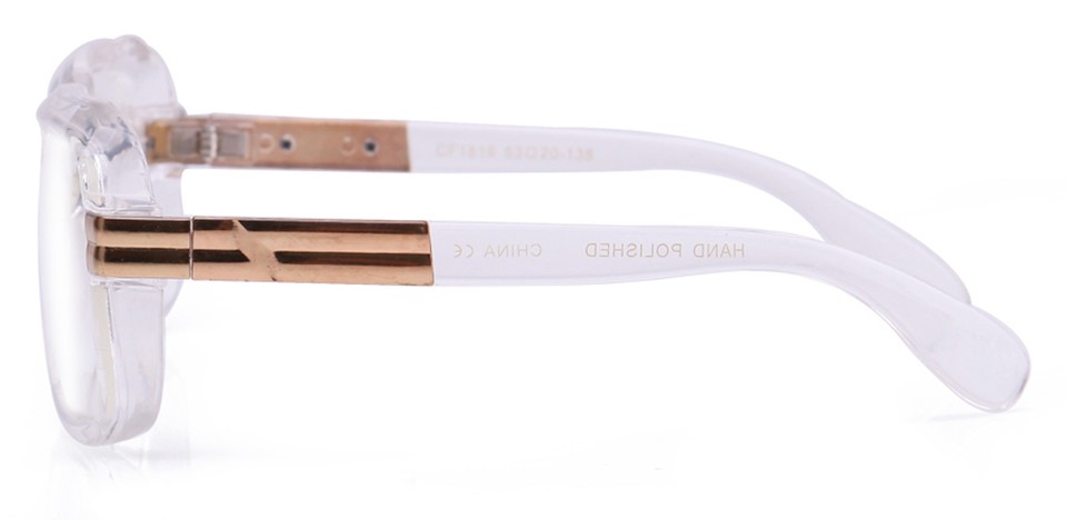 Rapper Hip Hop DJ Glasses Clear Lens Over sized Clear Lens Glasses ...