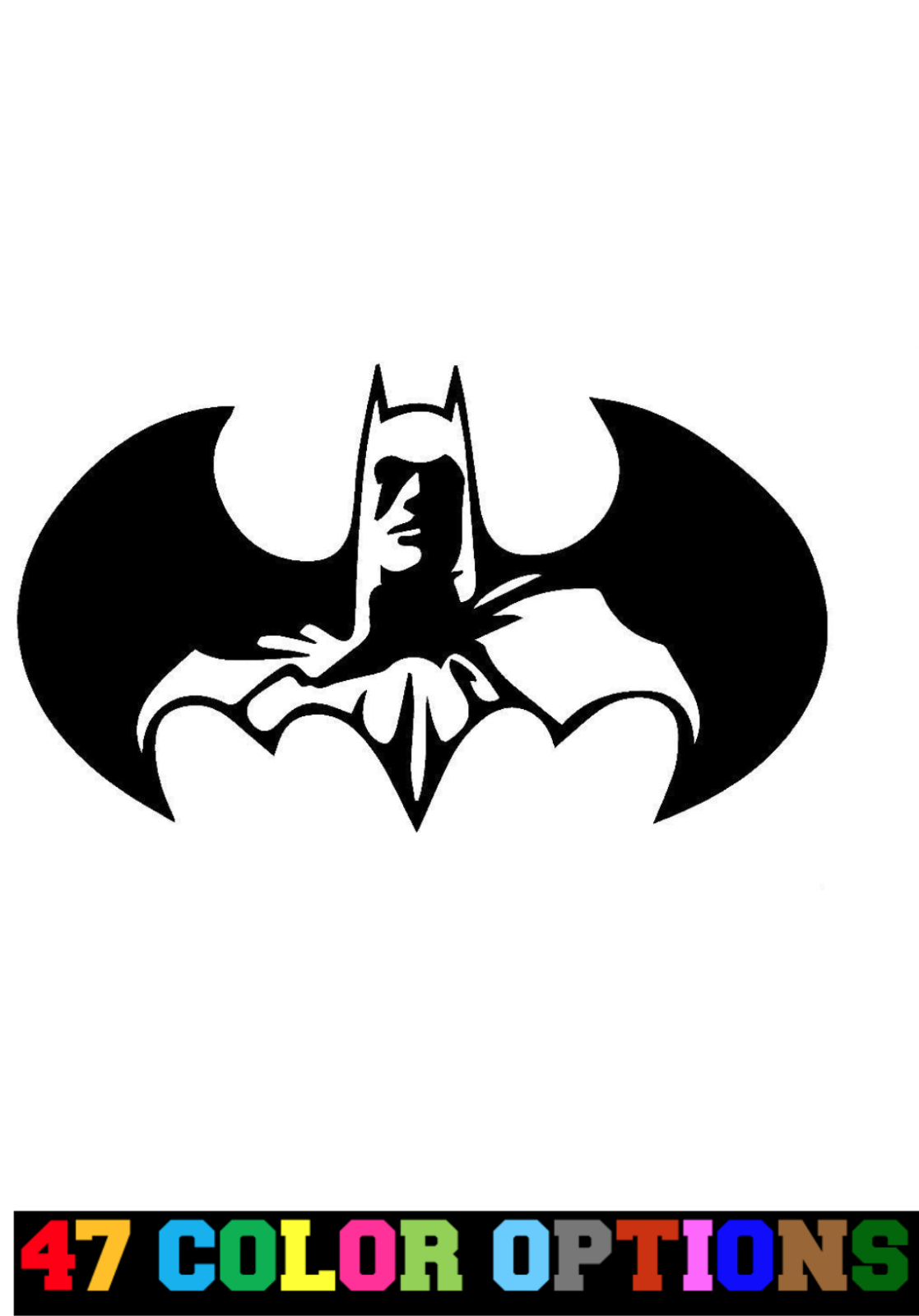 Decal Vinyl Truck Car Sticker - DC Comics Batman In Logo | eBay