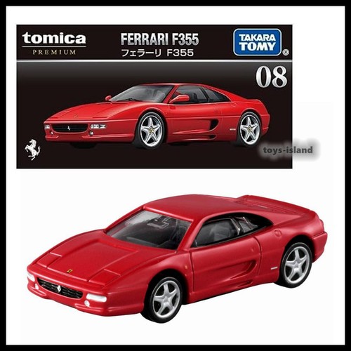 TOMICA PREMIUM 08 Ferrari F355 ( RED ) 1/62 TOMY 2023 SEP NEW MODEL ...