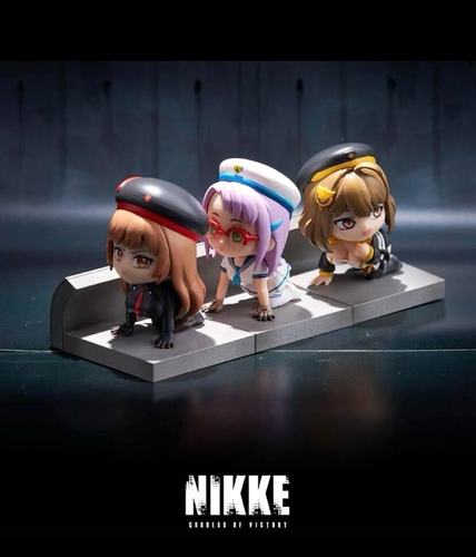 Limited Goddess of Victory Nikke Nendoroid SD Chibi Figure Set of 3 AGF | eBay
