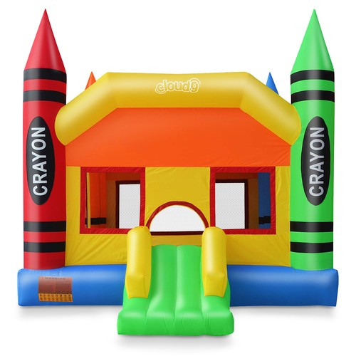 Crayon Theme Bounce House Jumper Castle Bouncer Inflatable with Blower ...