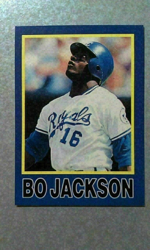 Bo Jackson AUBURN University Kansas City Royals MLB ODDBALLS UPDATED ...