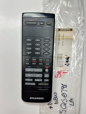 Sylvania VSQS0798 TV VCR Remote Control, OEM NOS for Many 1980-1990's ...