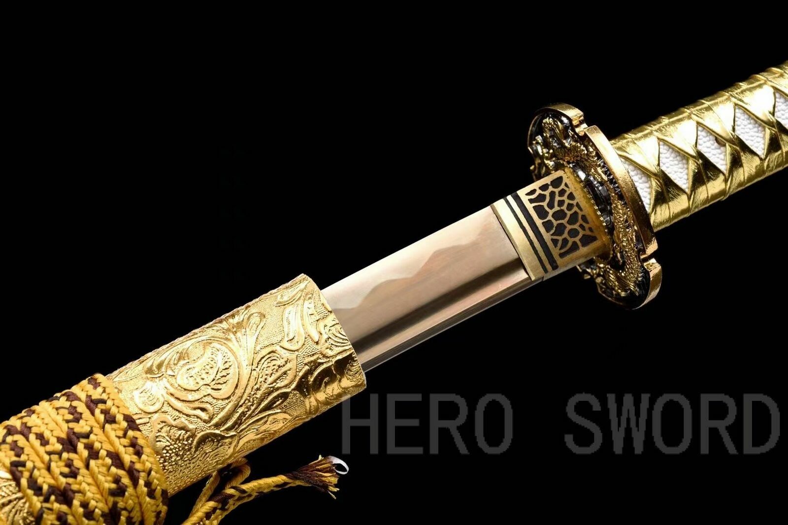 Gold Dragon Katana