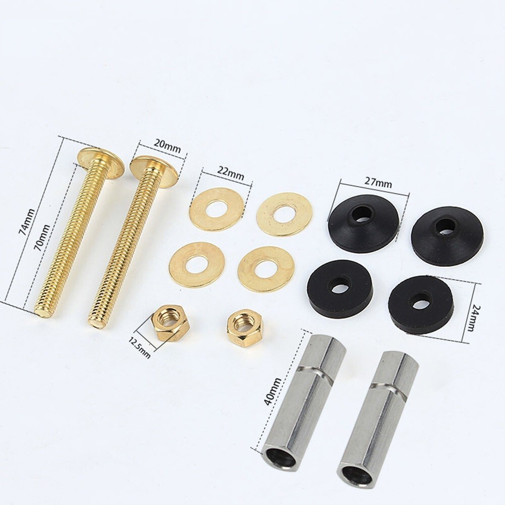 Secure and Seal your Toilet with this Toilet Tank Bolt Kit Carbon Steel ...
