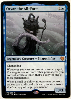 MTG Orvar, the All-Form Kaldheim 70/463 NM | eBay
