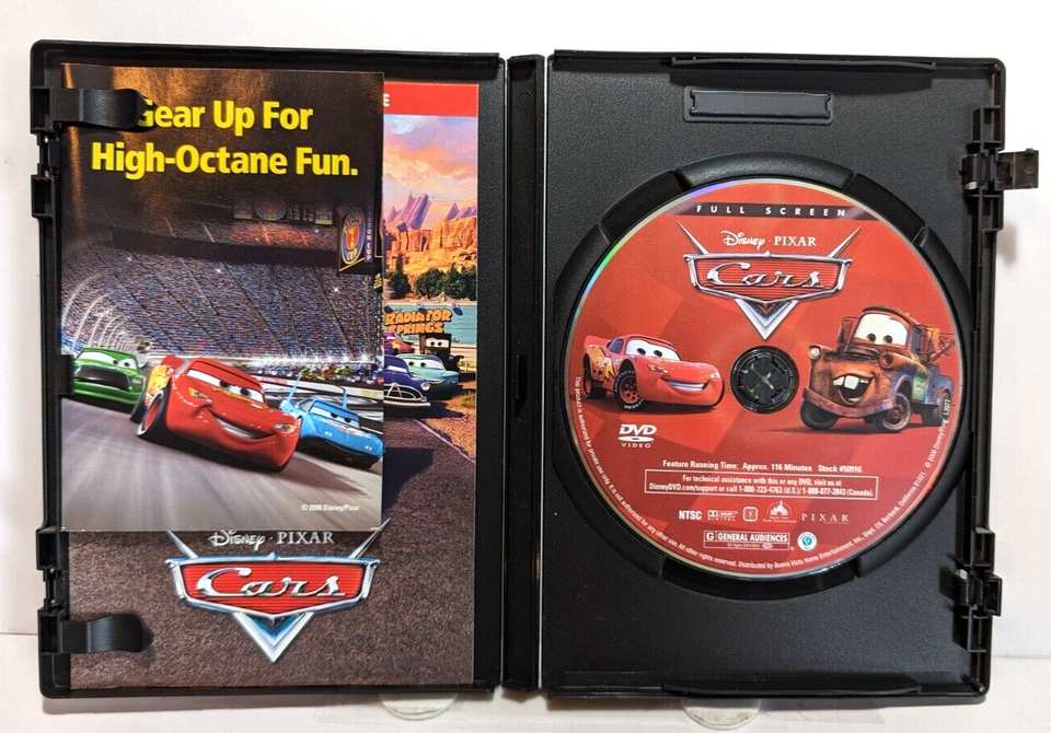 Cars (DVD, 2006, Full Screen 786936708103 | eBay