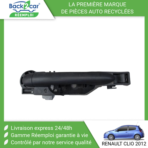 🏆 POIGNEE EXTERIEURE PORTE AVANT DROIT RENAULT CLIO 7701475753 🌱 | eBay