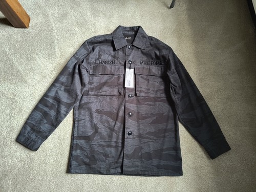Maharishi Mike Force Camo Advisor's Overshirt Cotton Twill 220 Night ...