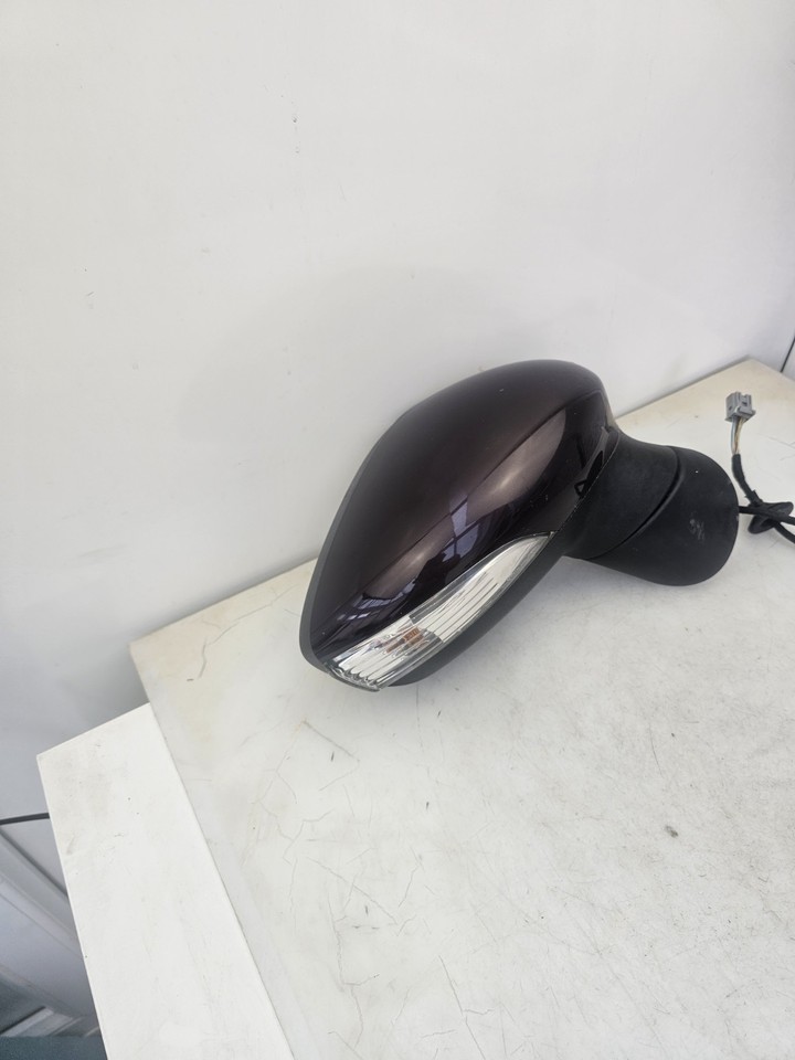 2010 FORD FIESTA MK7 DRIVERS SIDE RIGHT POWER FOLDING DOOR WING MIRROR ...