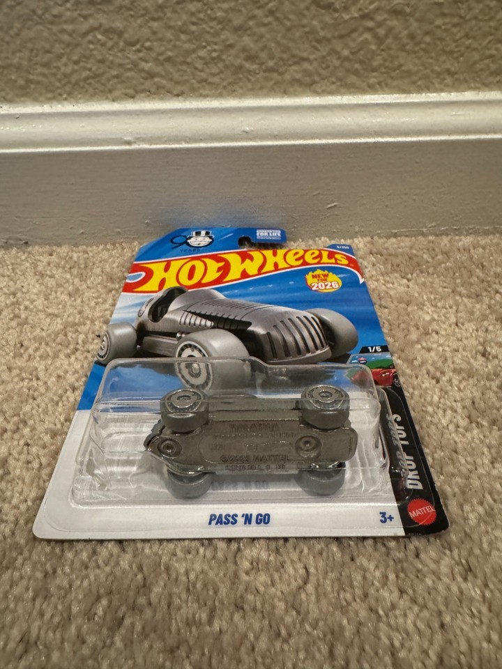 🔥2026 Hot Wheels🔥 Pass N Go - 90 Years Monopoly Car | eBay