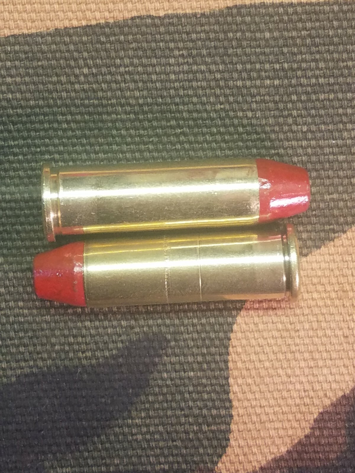 38 SPECIAL SNAP CAPS SET OF 10, RED AND BRASS, REAL 125gr WEIGHT!!! | eBay