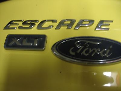 FORD ESCAPE XLT REAR EMBLEM WITH LOGO | eBay