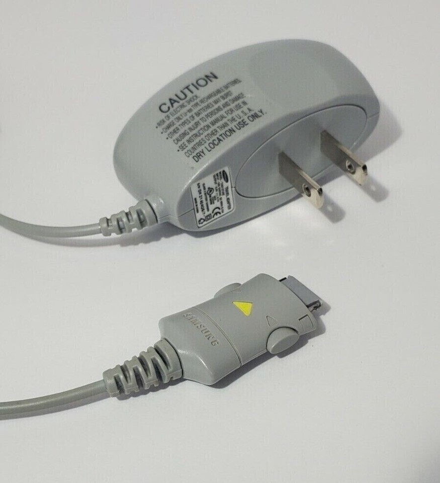 Samsung (TAD137VSE) OEM Travel Adapter Wall Charger (5V/0.7A) - Gray | eBay