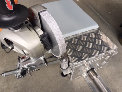 Whitewall Machine Tyre Buffer Buffing Wheel 10mm Flat Diamond Coated | eBay