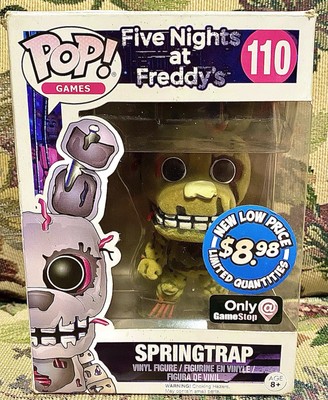 Funko Pop! Vinyl: FNAF - Springtrap - (Flocked) - (VAULTED) - Super ...