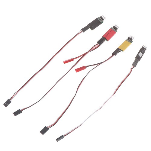 RC car led light control switch 3 channel flash lamp light control swit ...