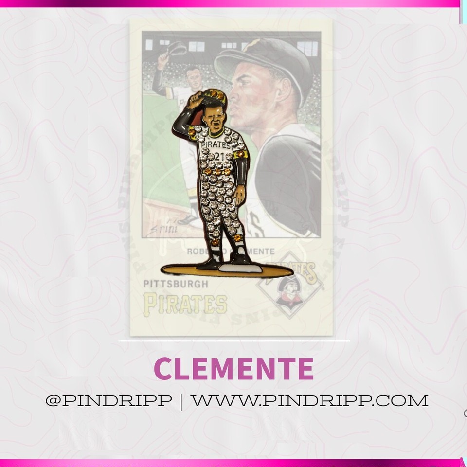 Hat Pin Roberto Clemente and Jackie Robinson 2 pins Hero Tribute /150 | eBay