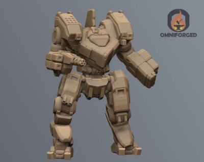 Battletech Miniature Huntsman Prime Mini Nobori-nin MechWarrior Mech ...